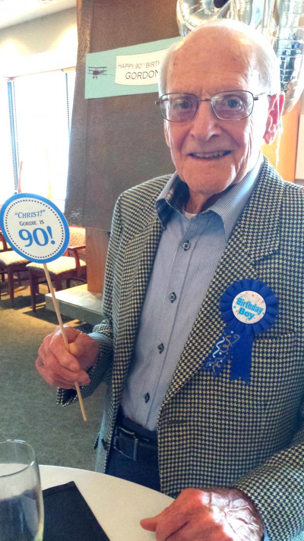 Gord turns 90 | Down Under Club of Winnipeg